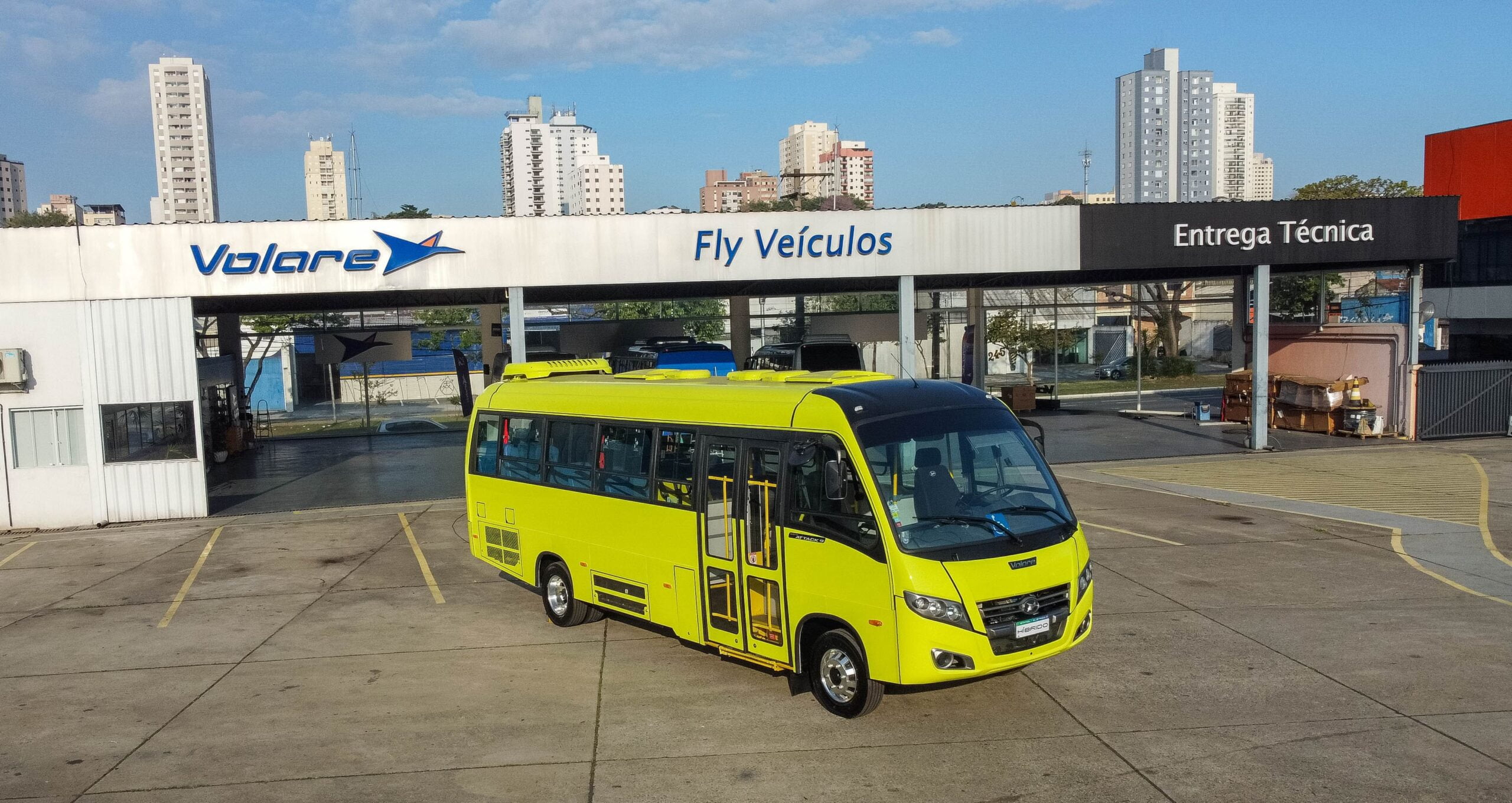 Volare apresenta ônibus híbrido com tecnologia nacional na Lat.Bus 2024 ...